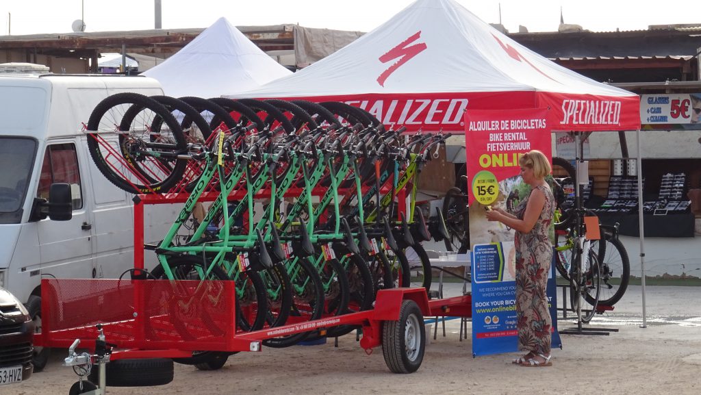 N1º Online bike rental website in Spain